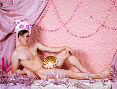 Artists Dress As Nude Pandas For Art F City Calendar