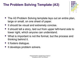 A Problem Solving Tools PPT