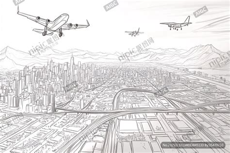 Ai创作图都市线稿插画 鸟瞰线稿 西雅图旅游线描插画 现代都市线稿 洛杉矶插画洛杉矶手绘 都市线稿 洛杉矶插画宣传背景 北上广深插画线稿线描 航怕城市 大湾区线稿 洛杉矶城市线描 洛杉矶线描