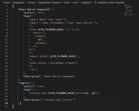 Sử dụng cú pháp viết tắt trong VS Code Viblo