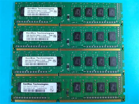 Yahooオークション 動作確認 Sanmax Technologies製 Pc3 12800u 1rx