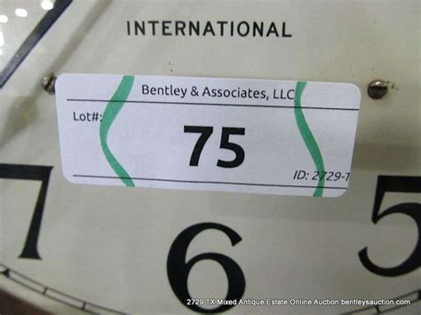 IBM MASTER PROGRAM CLOCK X X Bentley Associates LLC