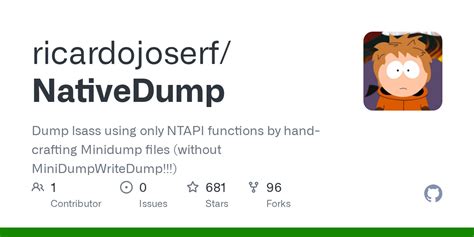 Github Ricardojoserfnativedump Dump Lsass Using Only Ntapi Functions By Hand Crafting