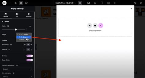 Off Canvas Mobile Menu Elementor Tutorial Updated 2025