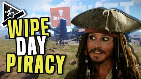 Rust Wipe Day Live Solo Pirate Play In Rust Youtube
