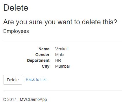 CRUD Operation With ASP NET Core MVC Web App Using ADO NET