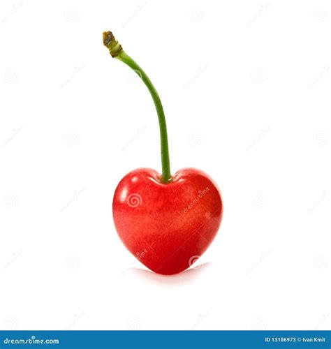 Cherry Heart Stock Image Image Of Romance White Sign 13186973
