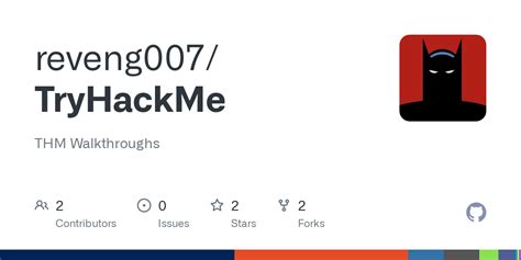 GitHub Reveng TryHackMe THM Walkthroughs