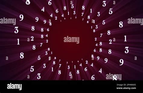 random numbers technology code rendering animation background loop