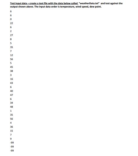Solved C Weather Program File Handling And Loops