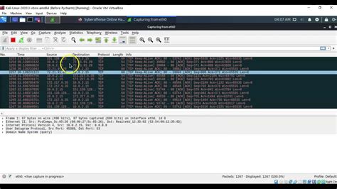 Capturing A 3 Way Tcp Handshake Using Wireshark Youtube