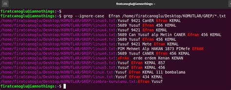 Örneklerle Linuxta Grep Komutu Nasıl Kullanılır Linux Data Linux