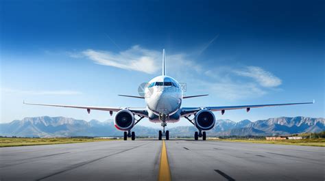 降落的飞机高清图片下载 正版图片600549941 摄图网