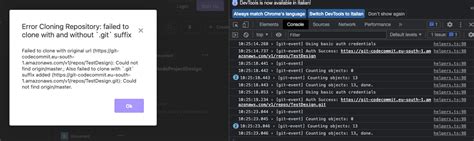 Aws Codecommit Error Cloning · Issue 5545 · Konginsomnia · Github