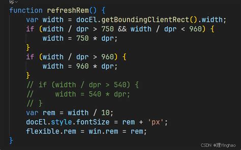 解决用 Lib Flexible 做移动端适配时根标签font Size上限为54px的问题 Csdn博客