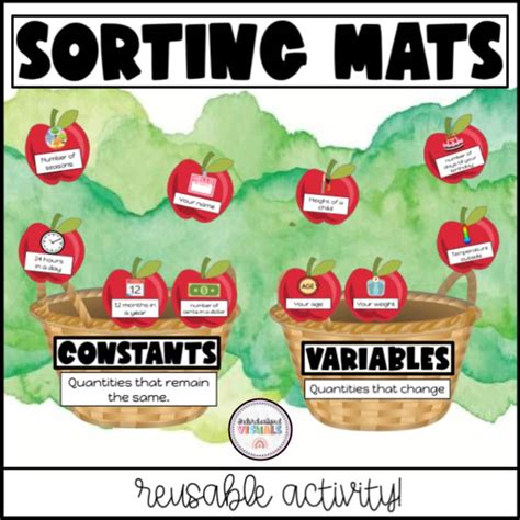 Constants And Variables Real Life Constants And Variables Intro To