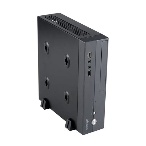 Case Akasa Akasa Crypto Mini Itx Case Vesa Mountable