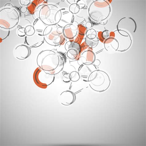 Vector Illustration Abstract Molecule Background Stock Vector Illustration Of Pride Heart