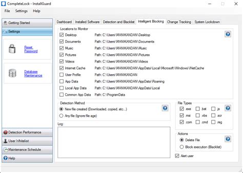 CompleteLock InstallGuard Block Users From Installing Software On