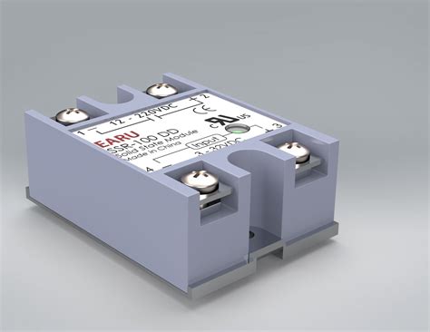 SSR DD Solid State Relay D Model TurboSquid