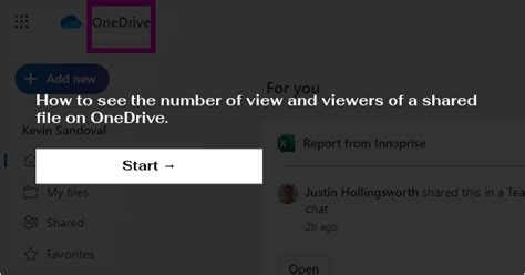How To See The Number Of View And Viewers Of A Shared File On Onedrive