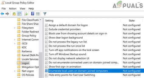 how to fix all local user accounts missing from the login screen