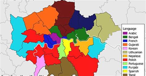 Most Common Non English Language By London Borough 2011 Album On Imgur