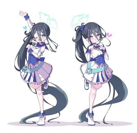 Safebooru Blue Archive 2girls 525 Woiwo O D Absurdres Alternate