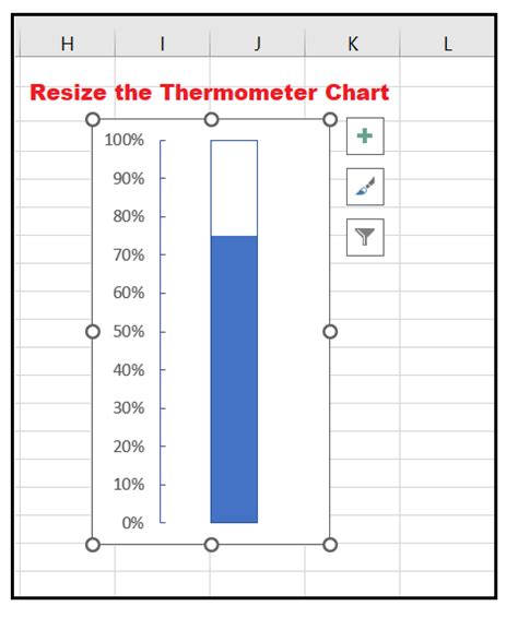 Thermometer Chart In Excel Tpoint Tech