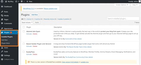 Mengenal Dashboard Wordpress Fitur Dan Penjelasannya