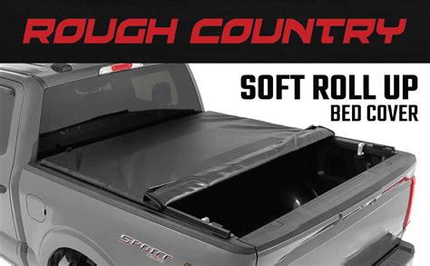 Rough Country Soft Roll Up Tonneau Cover For Chevy