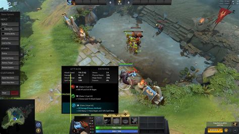 Hud Bug Attribute Icons And Text Misaligned Rdota2