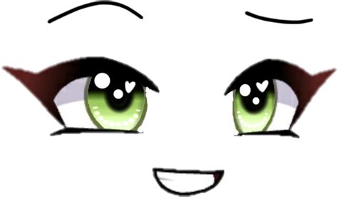 Gacha Eyebrows Transparent Background