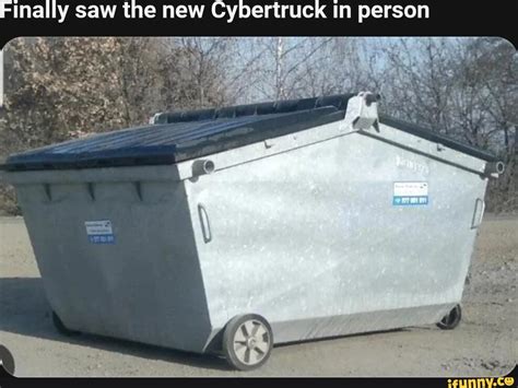 Finally Saw The New Cybertruck In Person Ifunny