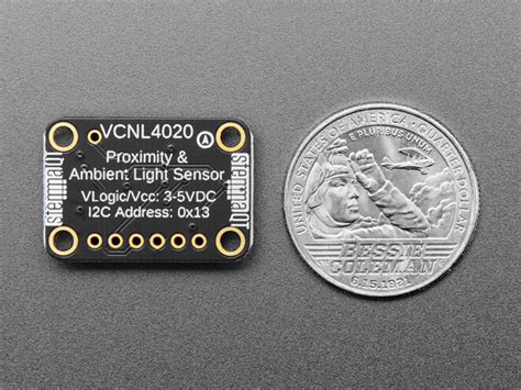 Adafruit VCNL4020 Proximity And Light Sensor STEMMA QT Qwiic ID 5810 Adafruit Industries