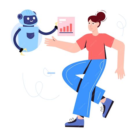 premium vector an artificial intelligence flat vector design