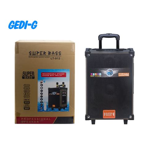 GEDI G 12 Inch Bass Speaker And 3 Inch High Pitched Speaker LT 912