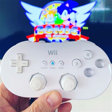 This Wii Classic Controller Is A Great Mister Controller The Home Button Maps Nicely As The On