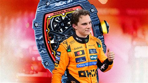 Oscar Piastri 手上那支「richard Mille Rm 67 02」價值堪比一輛超跑，冠軍車手連手錶的選擇都不馬虎！ Gq