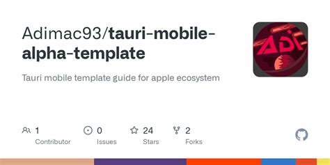 Github Adimac93tauri Mobile Alpha Template Tauri Mobile Template Guide For Apple Ecosystem