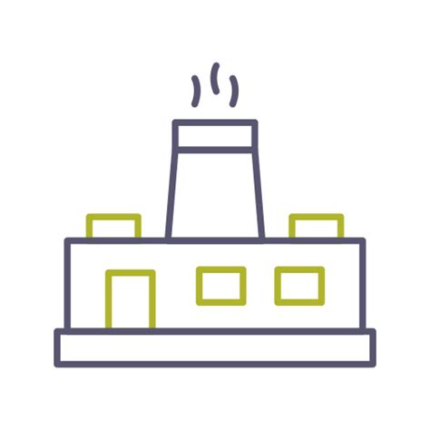 Factory Generic Color Outline Icon