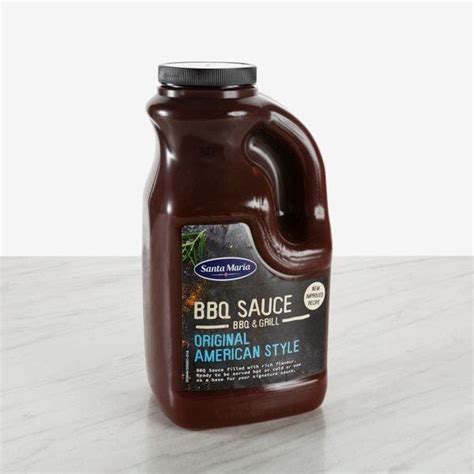 Santa Maria BBQ Sauce Original American Style 1x2.575 KG