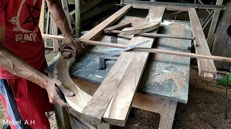 Tehnik Membuat Daun Jendela Kayu Lengkung Tukang Kayu Dubbele Deur