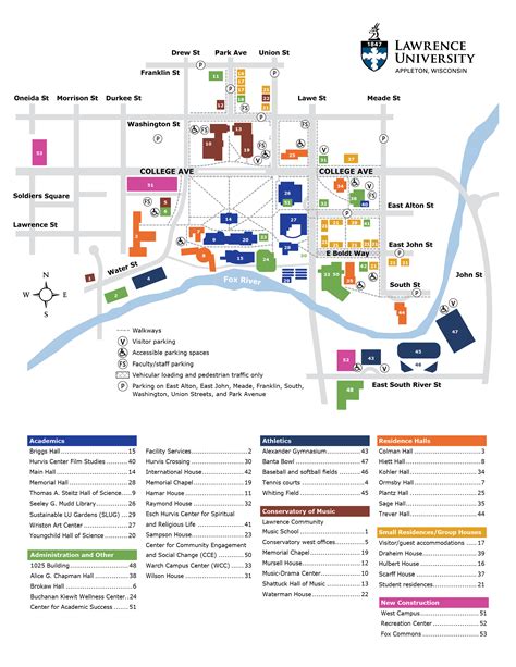 Campus Maps Lawrence University