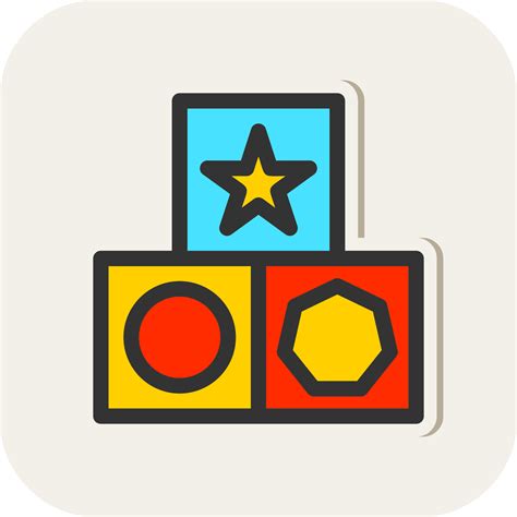 Blocks Vector Icon Design 20157203 Vector Art At Vecteezy