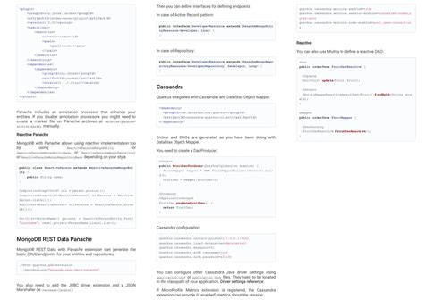 Quarkus Annonation And Commands Cheat Sheet Pdf Programming