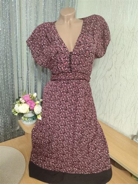 Чудове плаття 👗 в квітковий принт Monsoon 12 40 M — ціна 190 грн у каталозі Короткі сукні Купити