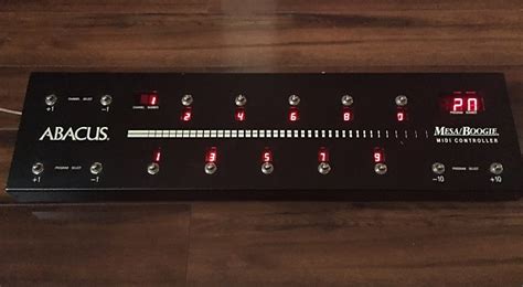Mesa Boogie Abacus Midi Controller Reverb