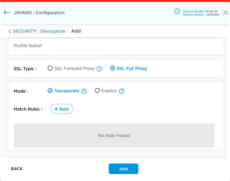 Configure Security Versa Networks