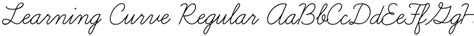 Learning Curve Font Download Free For Desktop Webfont